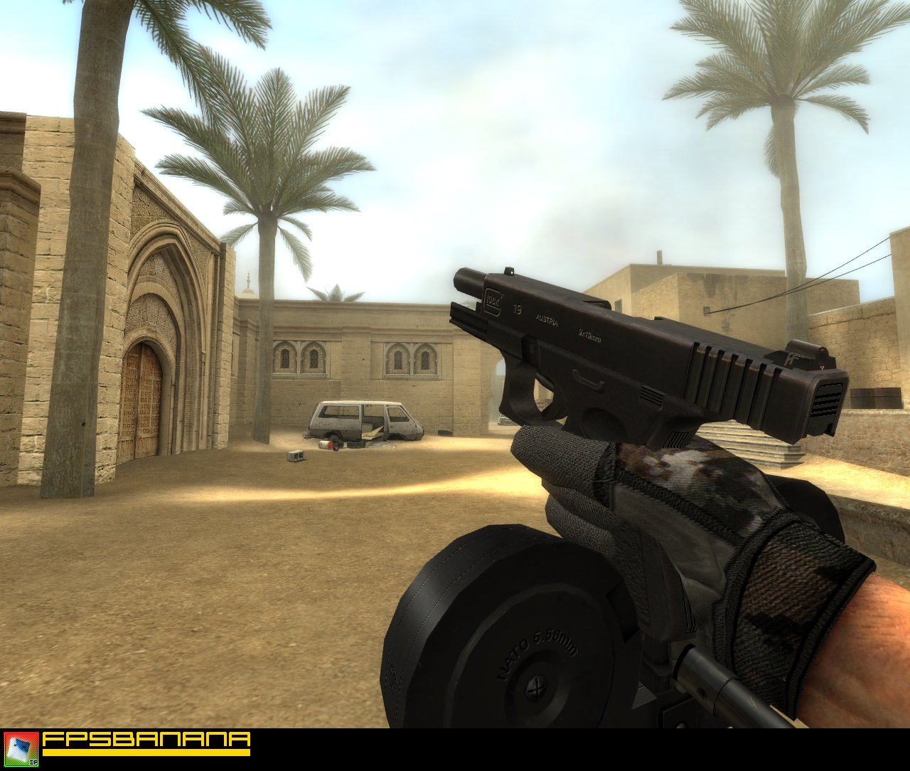 Auto Glock19 for Machine Gun Mod for Counter-Strike: Source | CS:S Mods
