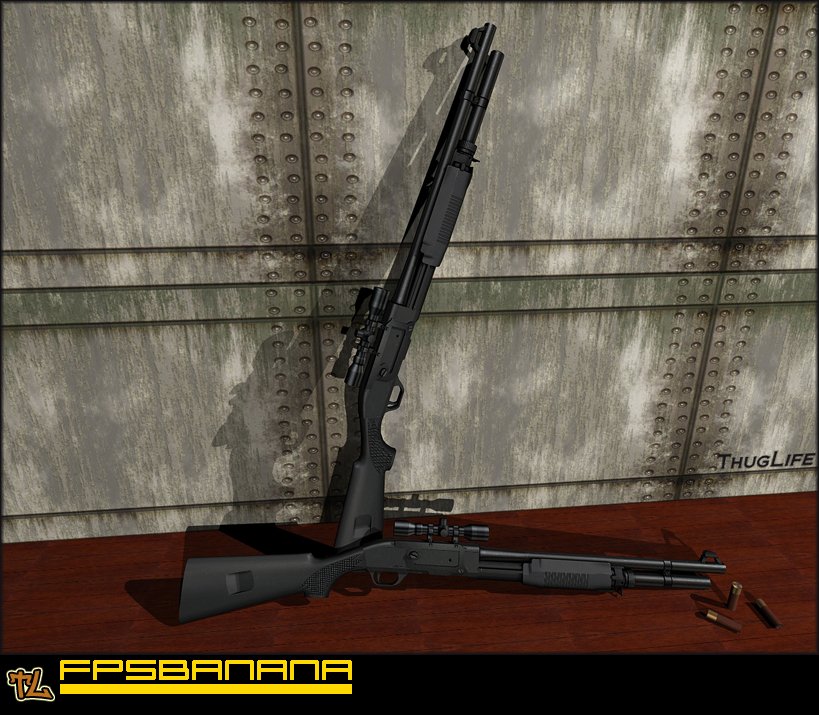 Scoped Hunting Shotgun [Counter-Strike: Condition Zero] [Mods]