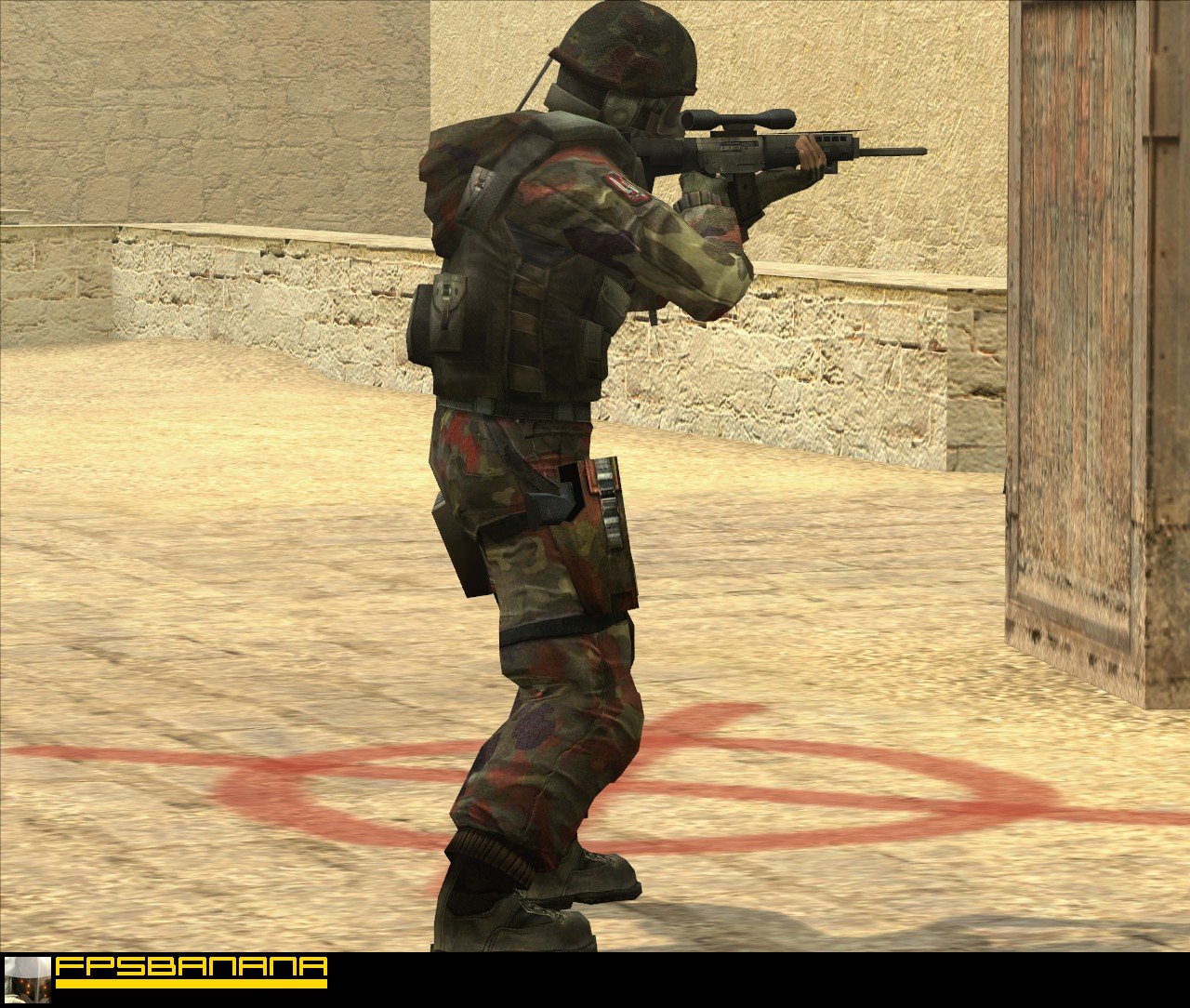 Flecktarn camo SAS Mod for Counter-Strike: Source | CS:S Mods