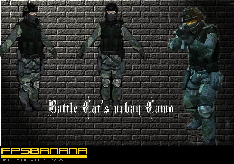 Urban Camo CT Urban [Counter-Strike: Source] [Mods]
