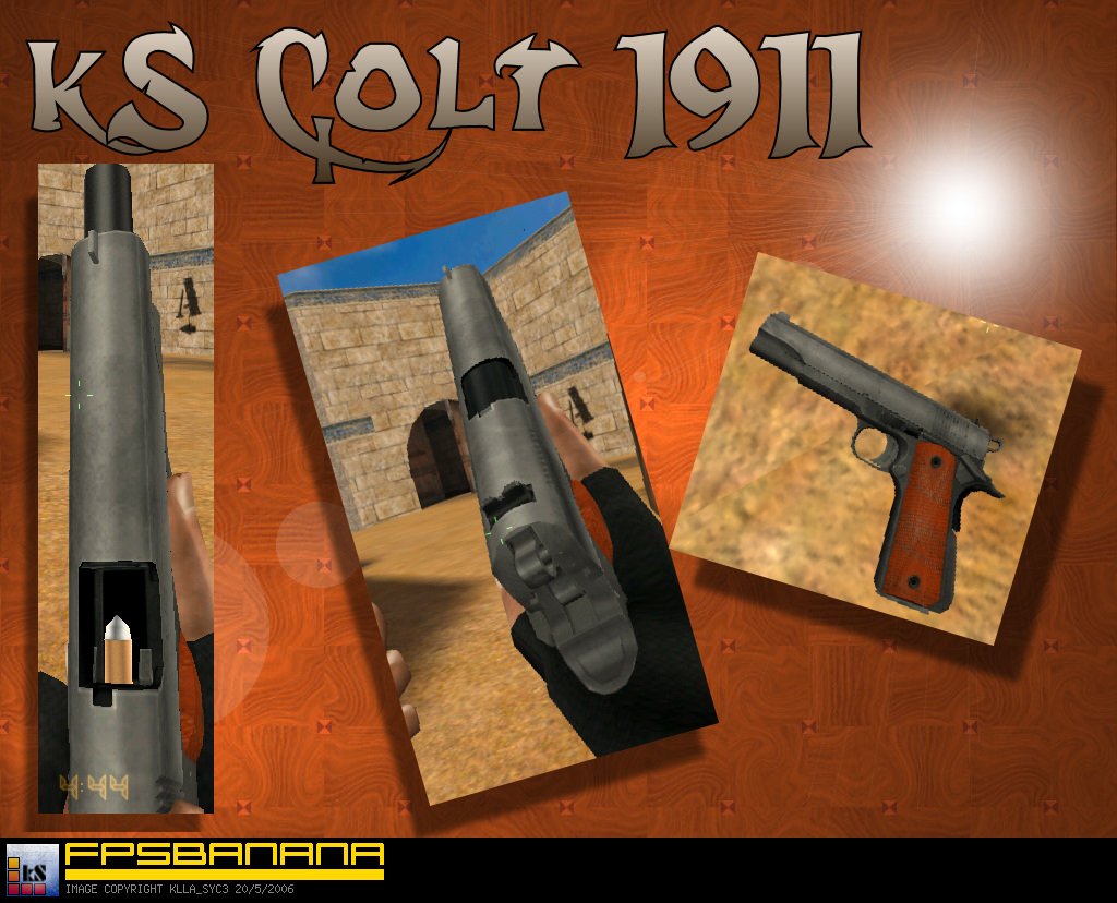 KS Colt 1911 Mod for Counter-Strike: Condition Zero | CS:CZ Mods