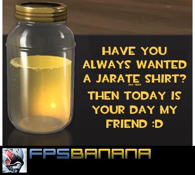 Sniper Jarate Shirt [Team Fortress 2] [Mods]