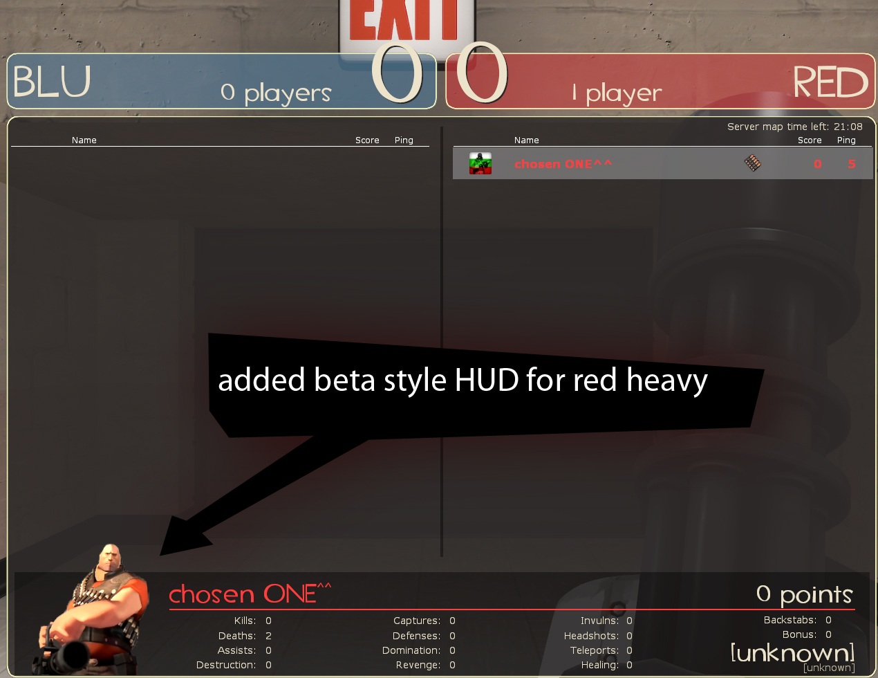 Beta style heavy v2 Mod for Team Fortress 2 | TF2 Mods