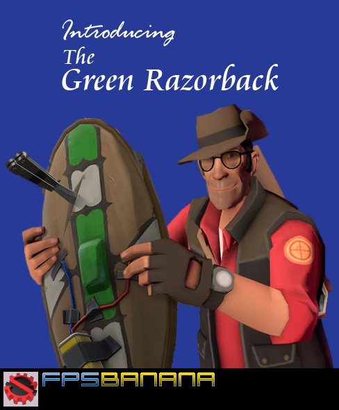 Green Razorback [Team Fortress 2] [Mods]