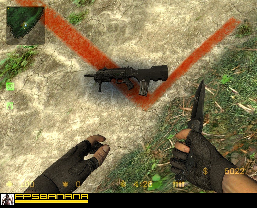 Prototype 3 Assault Rifle [Counter-Strike: Source] [Mods]