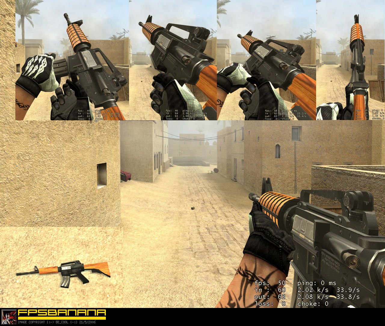 Wood´n M4A1 [Counter-Strike: Source] [Mods]