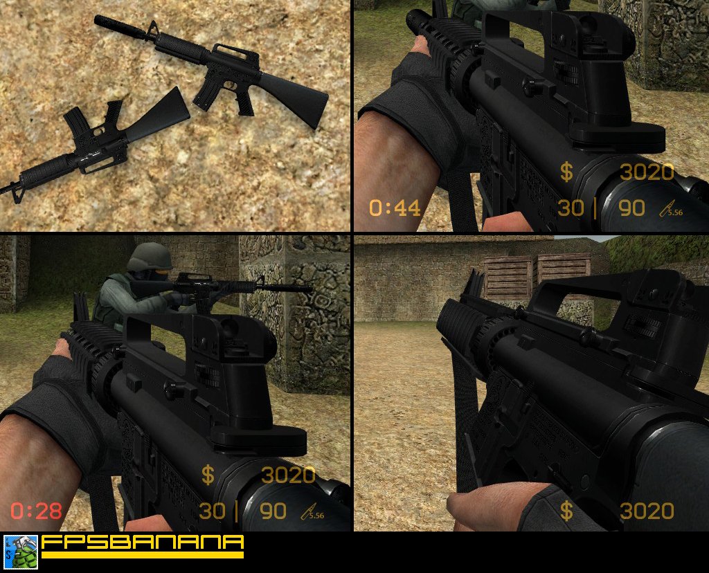 CQB-M16 Mod for Counter-Strike: Source | CS:S Mods