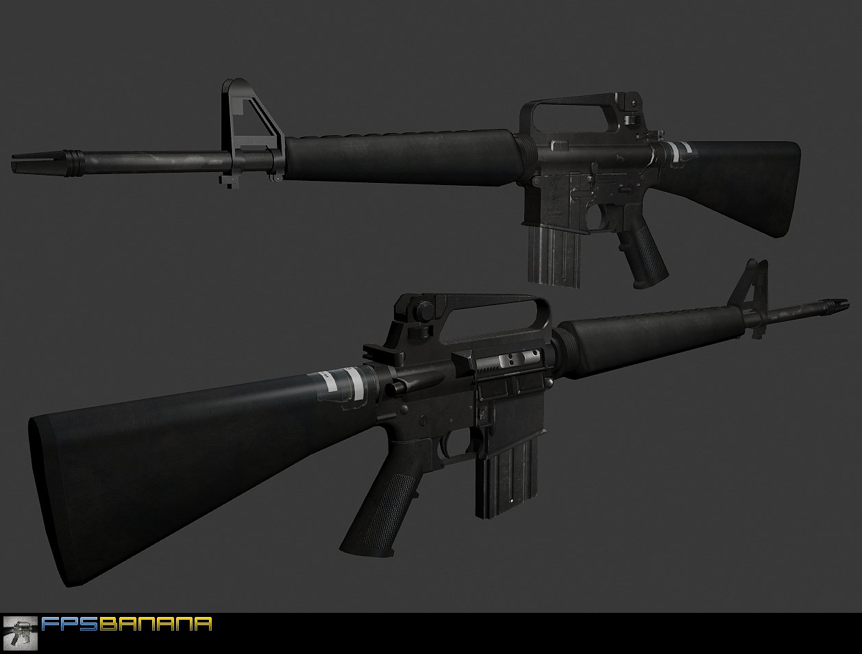 Colt M16A1 + WEES Mod for Zombie Panic! Source | ZPS Mods