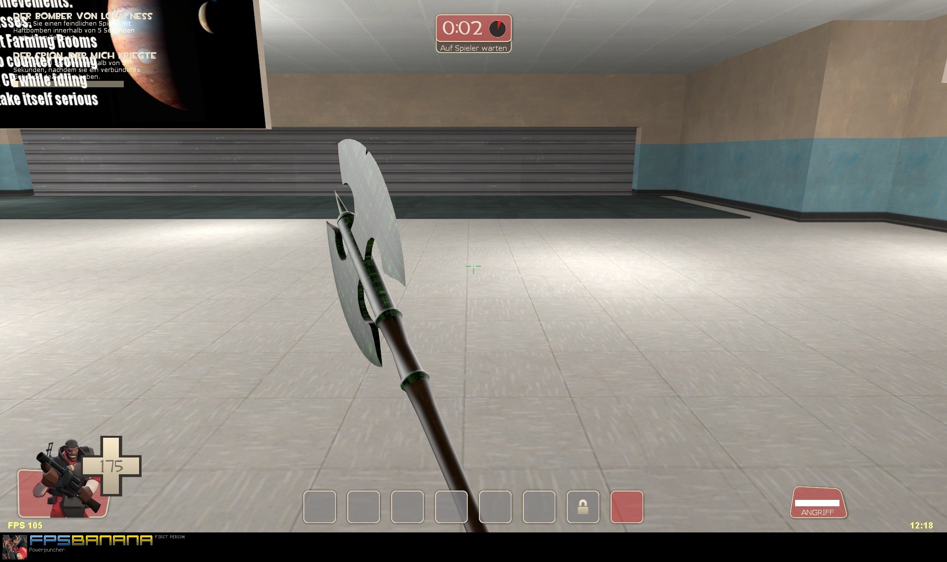 Matrix Styled Scotsman's Skullcutter [Team Fortress 2] [Mods]