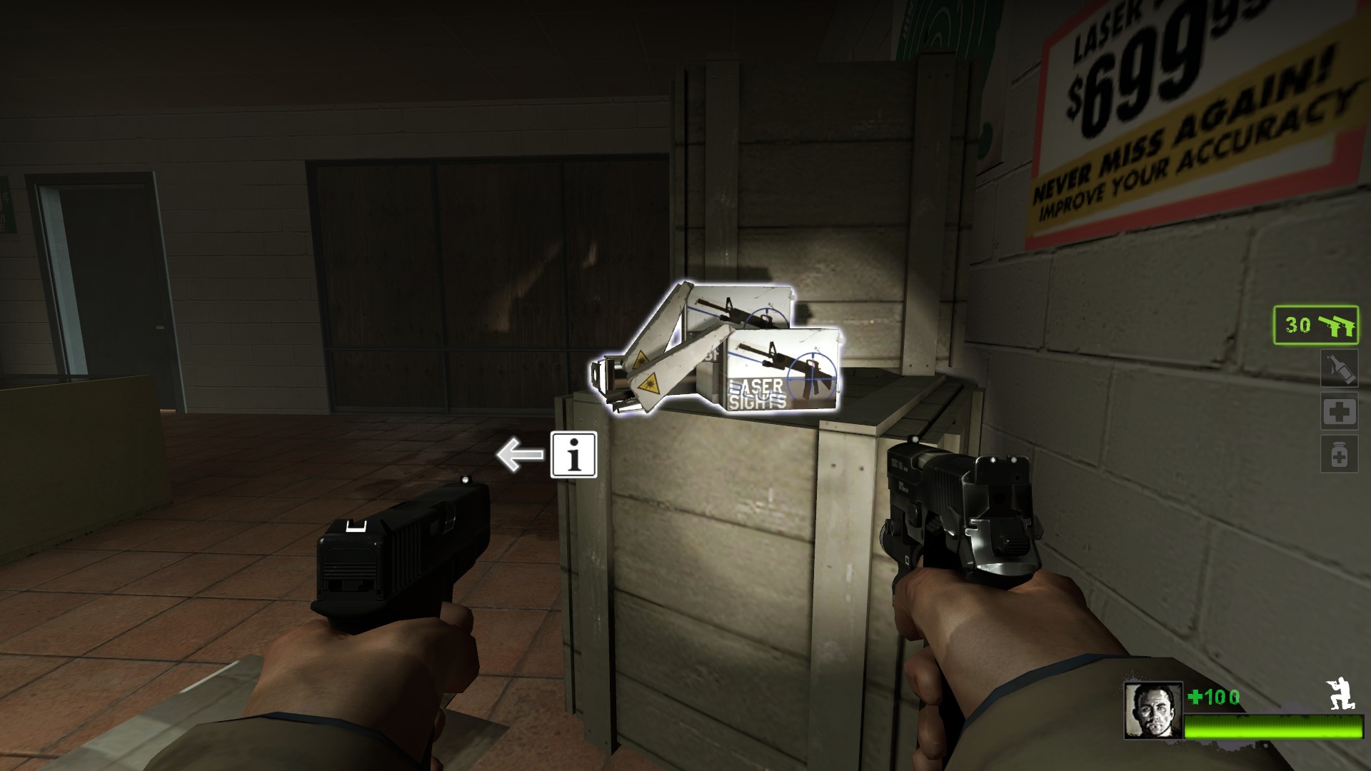 Blue Laser + Box Mod for Left 4 Dead 2 | L4D2 Mods