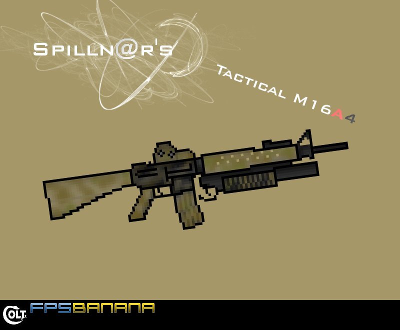 Tactical M16A4 [CS2D] [Mods]