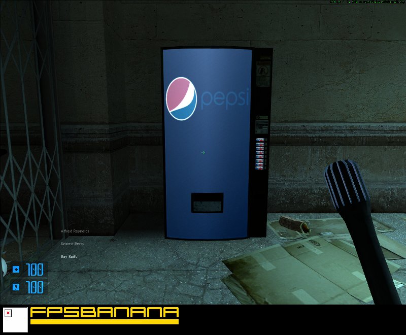 New Fangled Pepsi Machine [Half-Life 2] [Mods]
