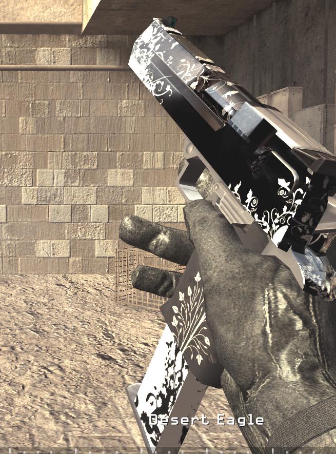 Levys flowerish deagle skin! [Call of Duty 4: Modern Warfare] [Mods]