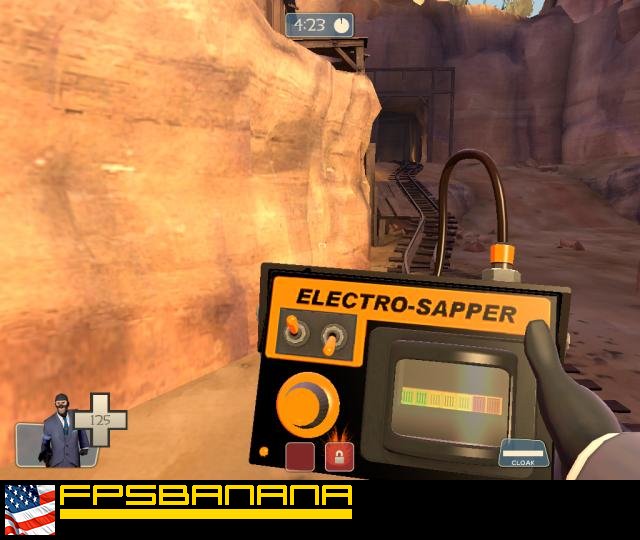 Black/Orange Sapper [Team Fortress 2] [Mods]