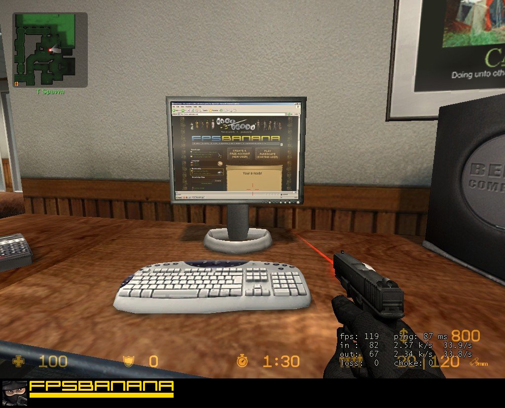 Runescape Office PC! [Counter-Strike: Source] [Mods]