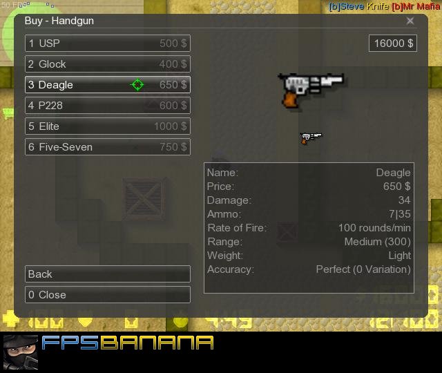 Deagle Revolver Skin+Revolver Sounds [CS2D] [Mods]