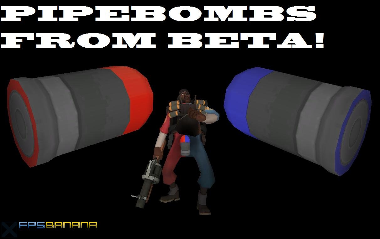 the pipebombs from beta Mod for Team Fortress 2 | TF2 Mods