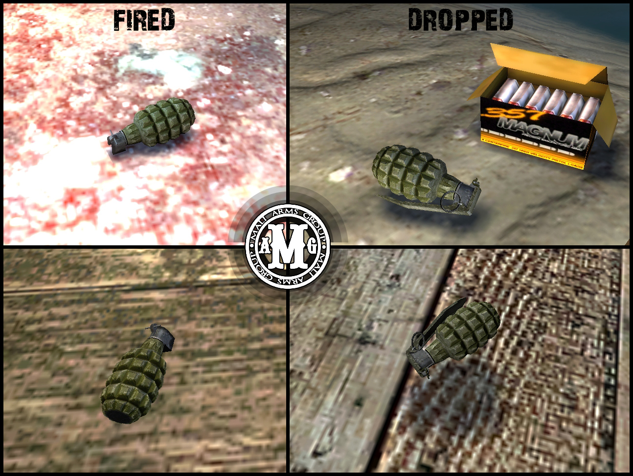 Oldschool Frag Grenade Mk.2 Mod for Half-Life 2 | HL2 Mods
