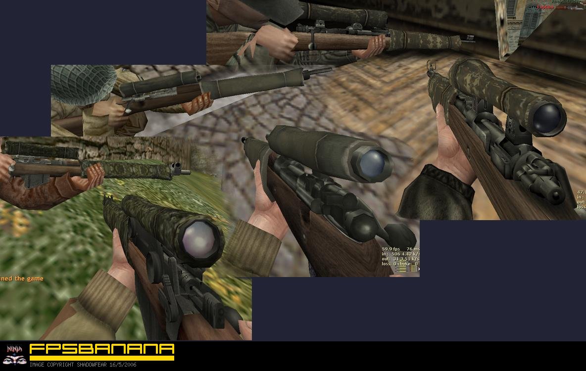 Sheathed Sniper Rifle Pack [Day of Defeat] [Mods]