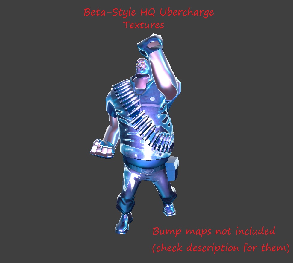 HQ Beta Style Ubercharge Textures Mod for Team Fortress 2 | TF2 Mods