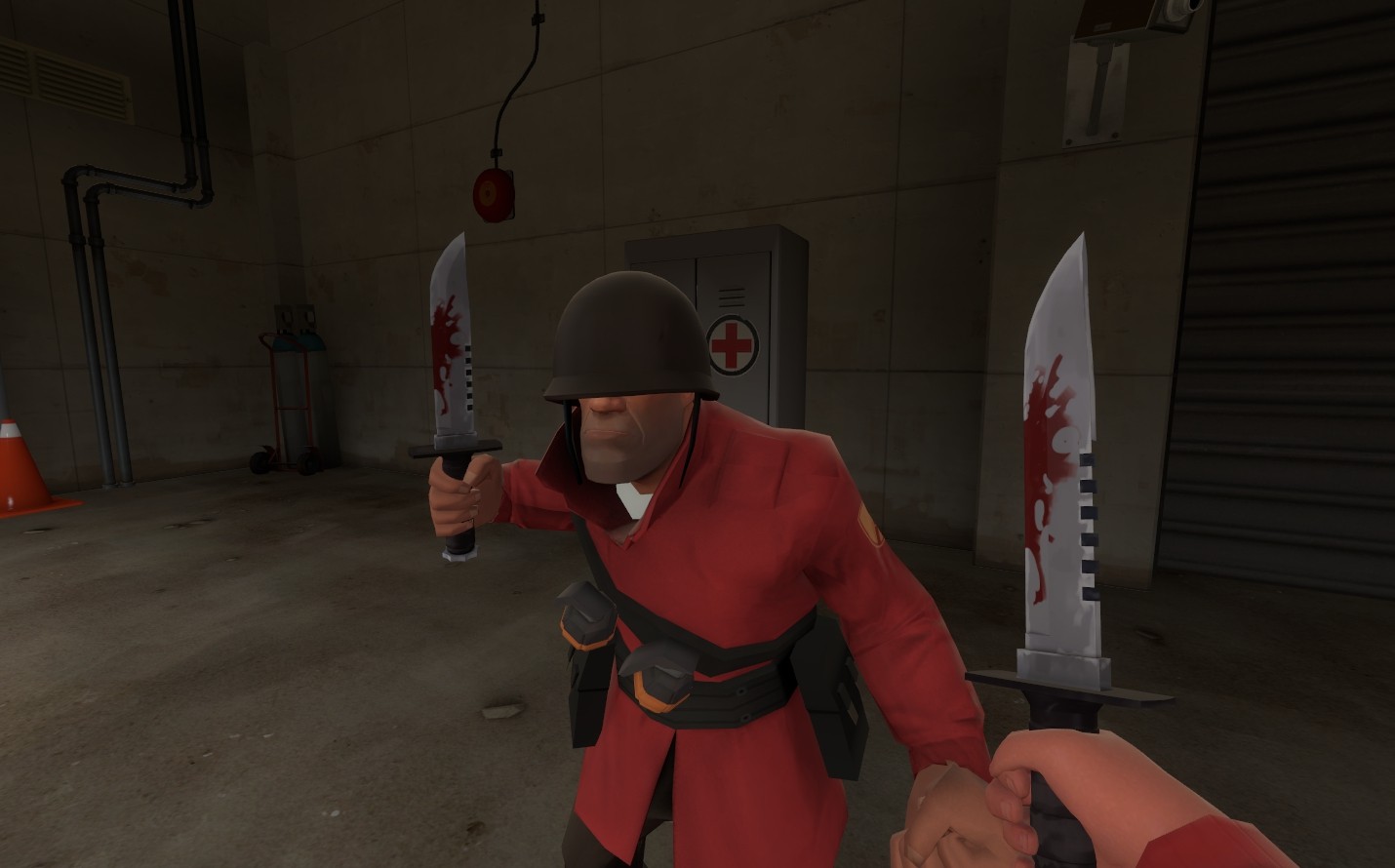 Soldiers Survival Knife Mod for Team Fortress 2 | TF2 Mods