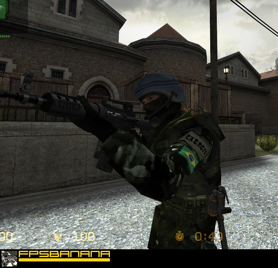 Brazilian's Army Skin Mod for Counter-Strike: Source | CS:S Mods
