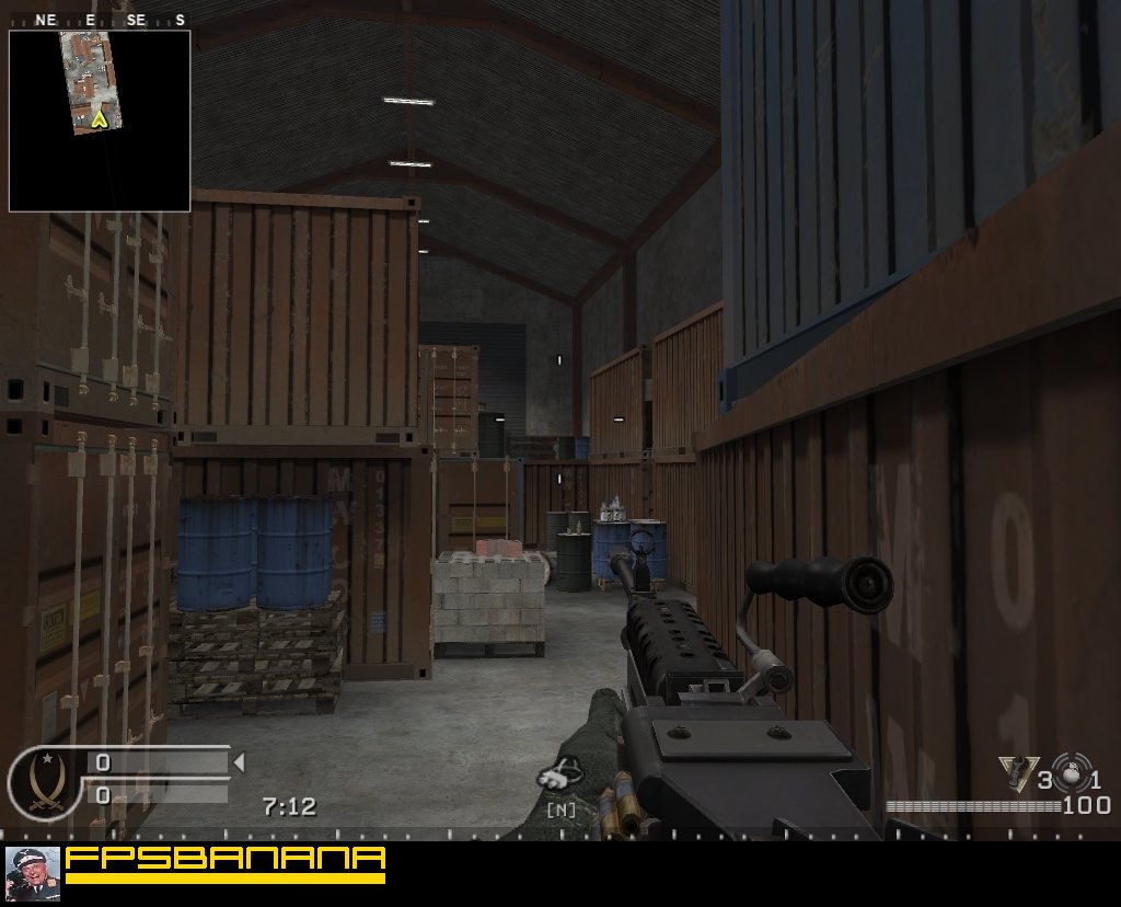 mp_warehouse Mod for Call of Duty 4: Modern Warfare | CoD4 Mods