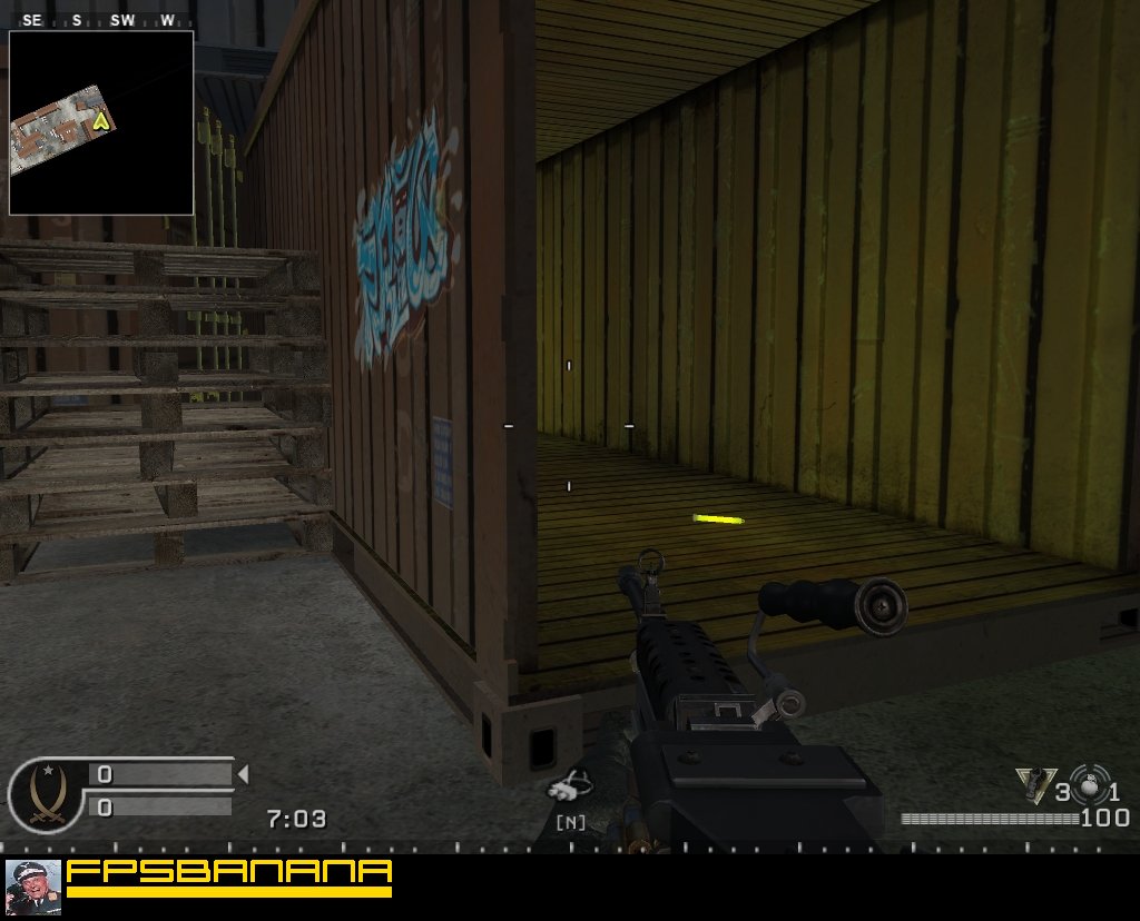 mp_warehouse Mod for Call of Duty 4: Modern Warfare | CoD4 Mods