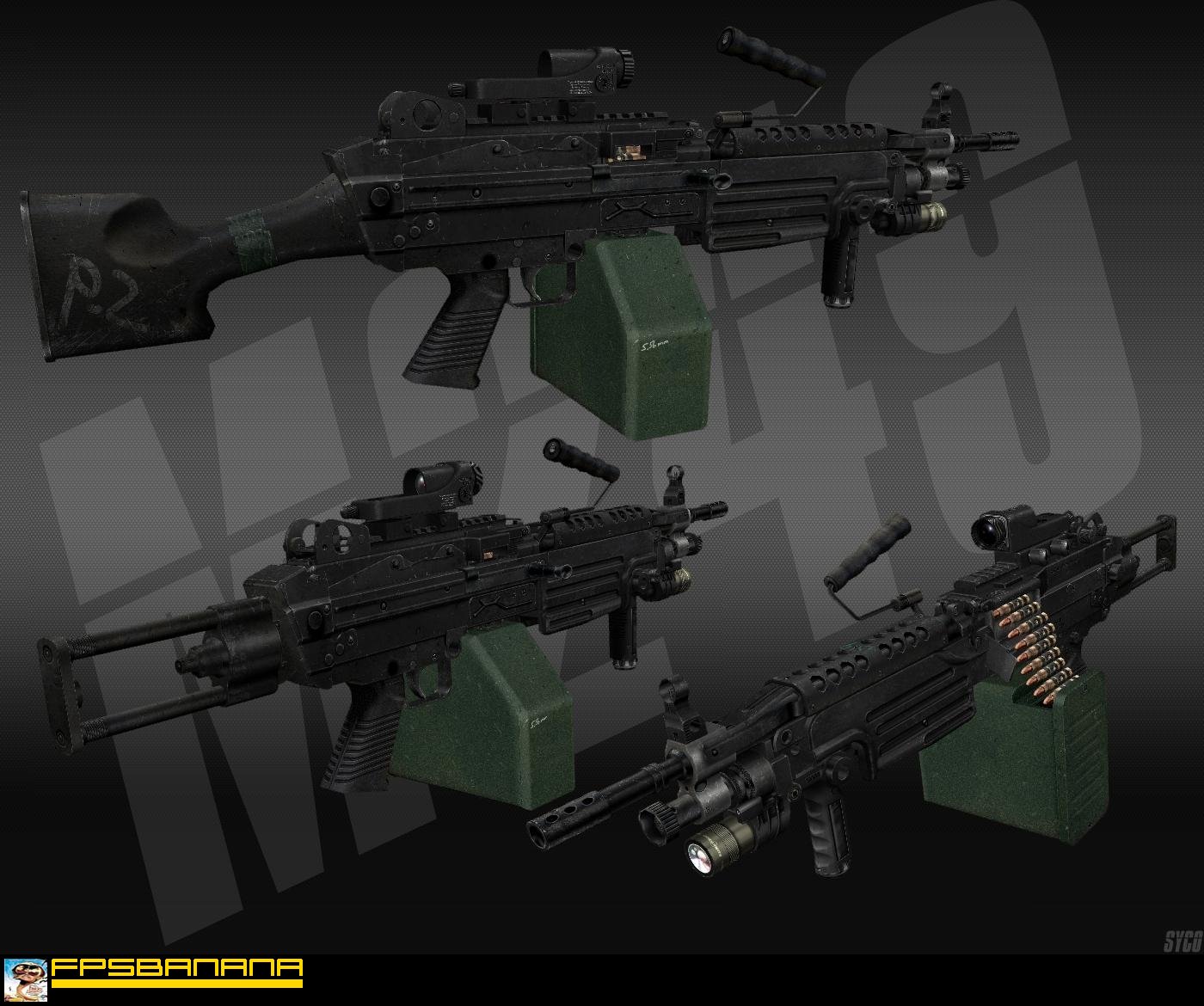 Smith Tactical M249 SAW Mod for Counter-Strike: Source | CS:S Mods