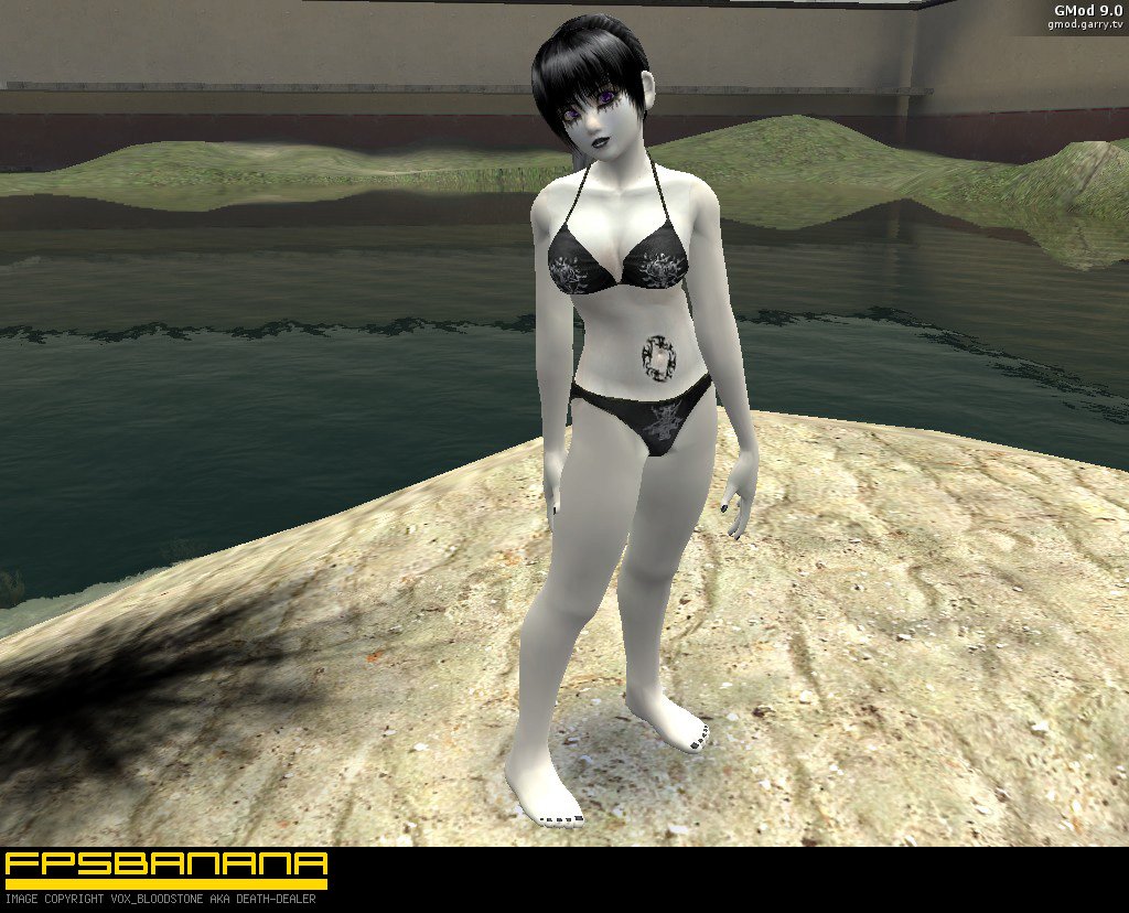 Gothic Bikini Kasumi Mod For Garry S Mod Gmod Mods