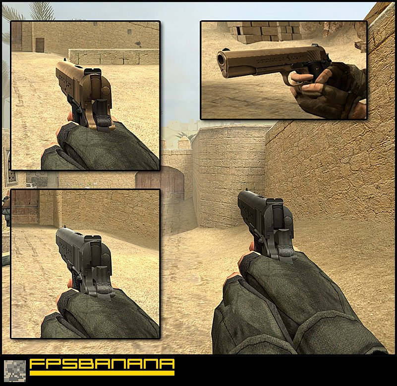 Nam-Era Colt 45 Mod for Counter-Strike: Source | CS:S Mods