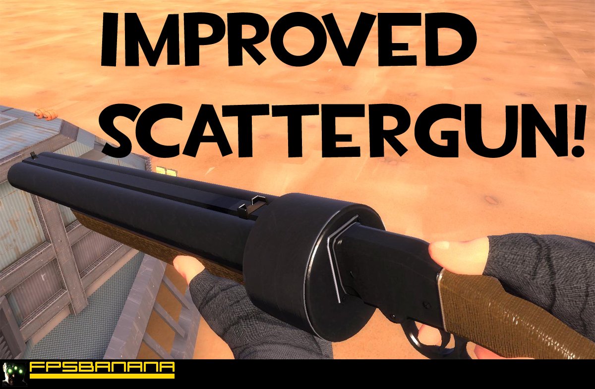 Improved Scattergun! Mod for Team Fortress 2 | TF2 Mods