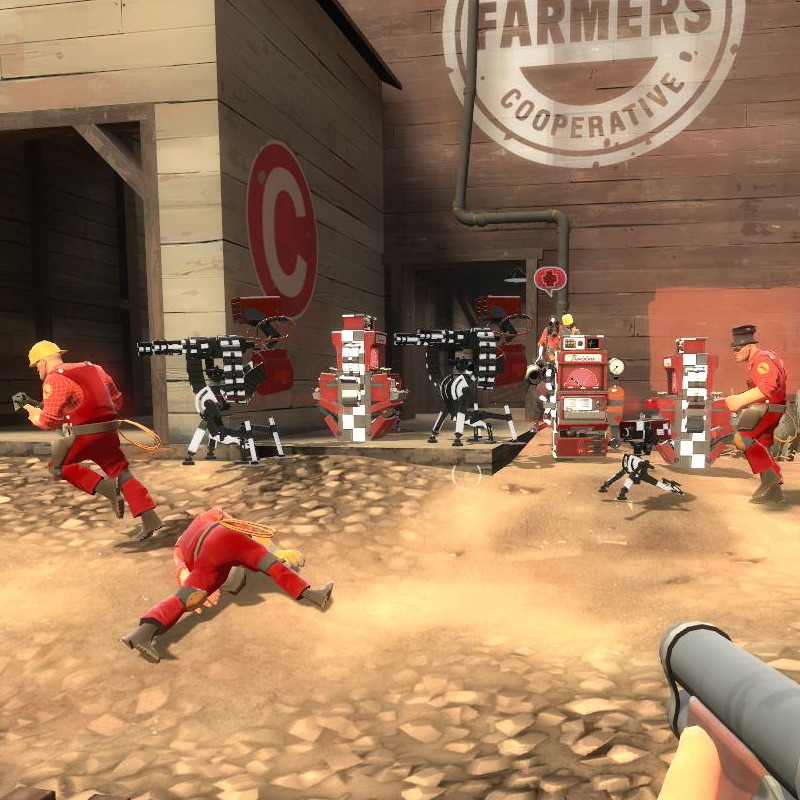 Buildables B&W [Team Fortress 2] [Mods]