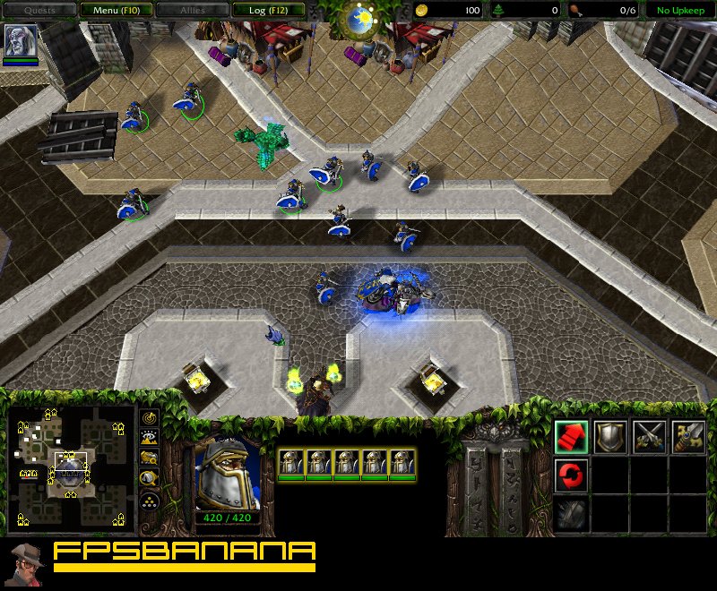 footman lvl 10.000 Mod for Warcraft III: The Frozen Throne | WC3 Mods