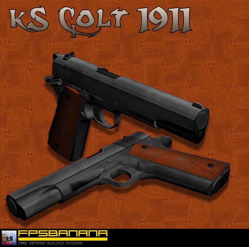 KS Colt 1911 Mod for Counter-Strike: Condition Zero | CS:CZ Mods