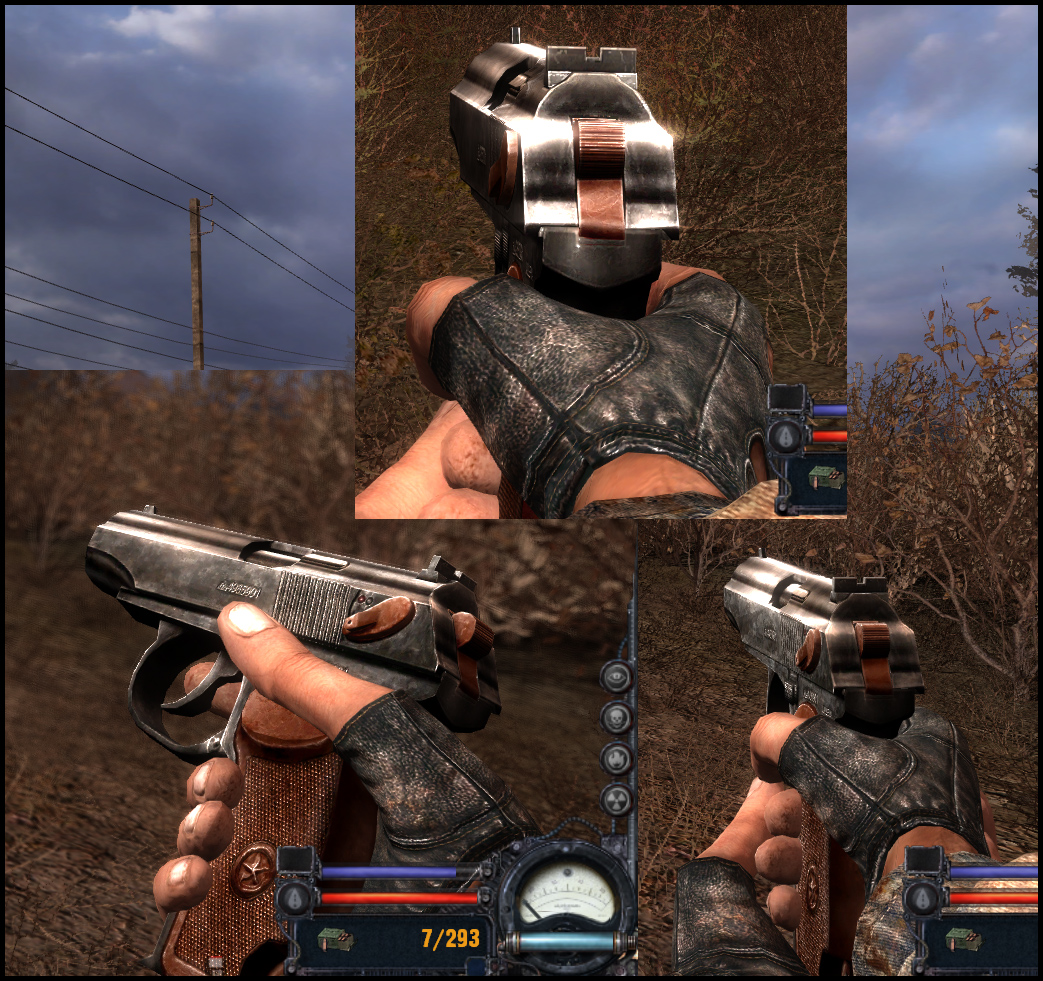Clear Sky Makarov retexture Mod for S.T.A.L.K.E.R.: Clear Sky | S:CS Mods