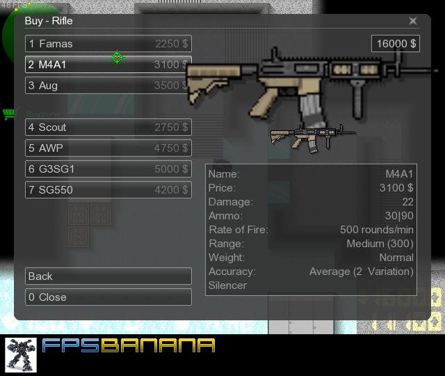 MW2 M4 [CS2D] [Mods]