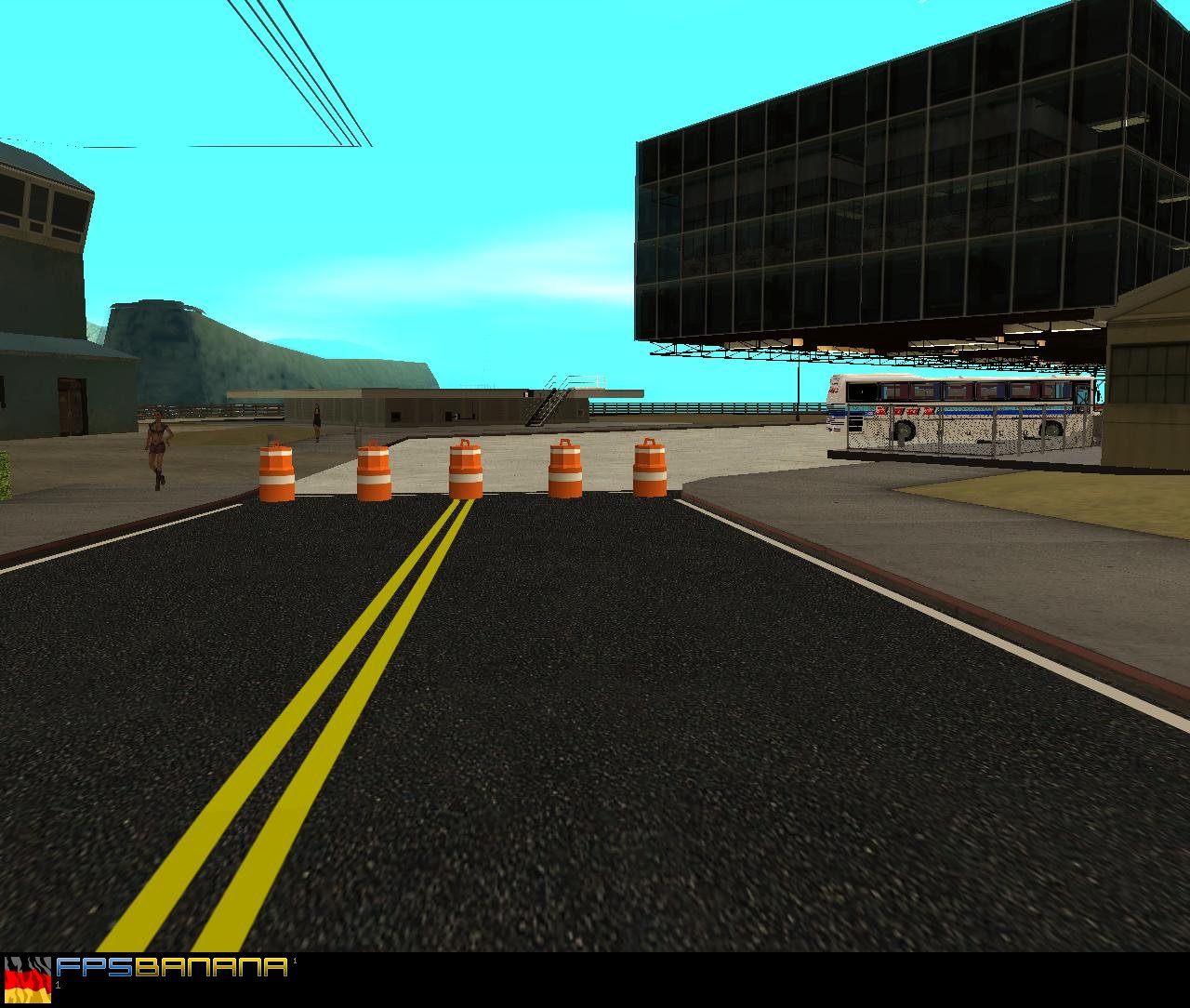 New autobus station Mod for Grand Theft Auto: San Andreas | GTA:SA Mods