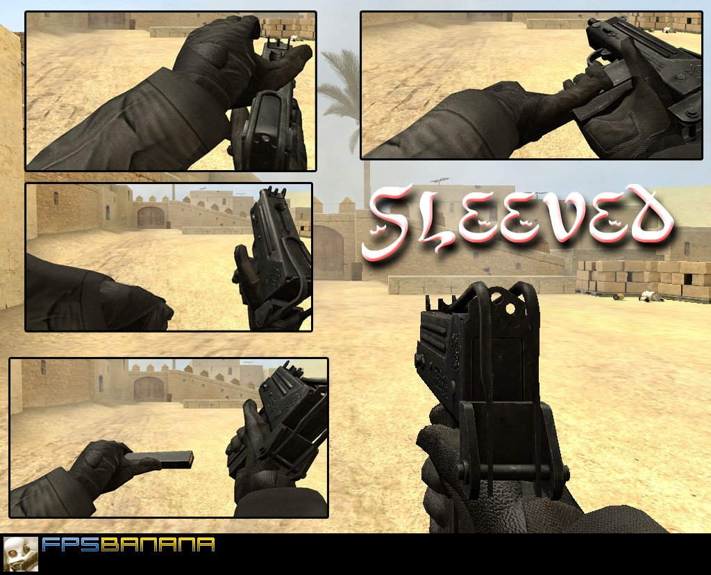 Default MAC 10 on Pecks Animations Mod for Counter-Strike: Source | CS ...