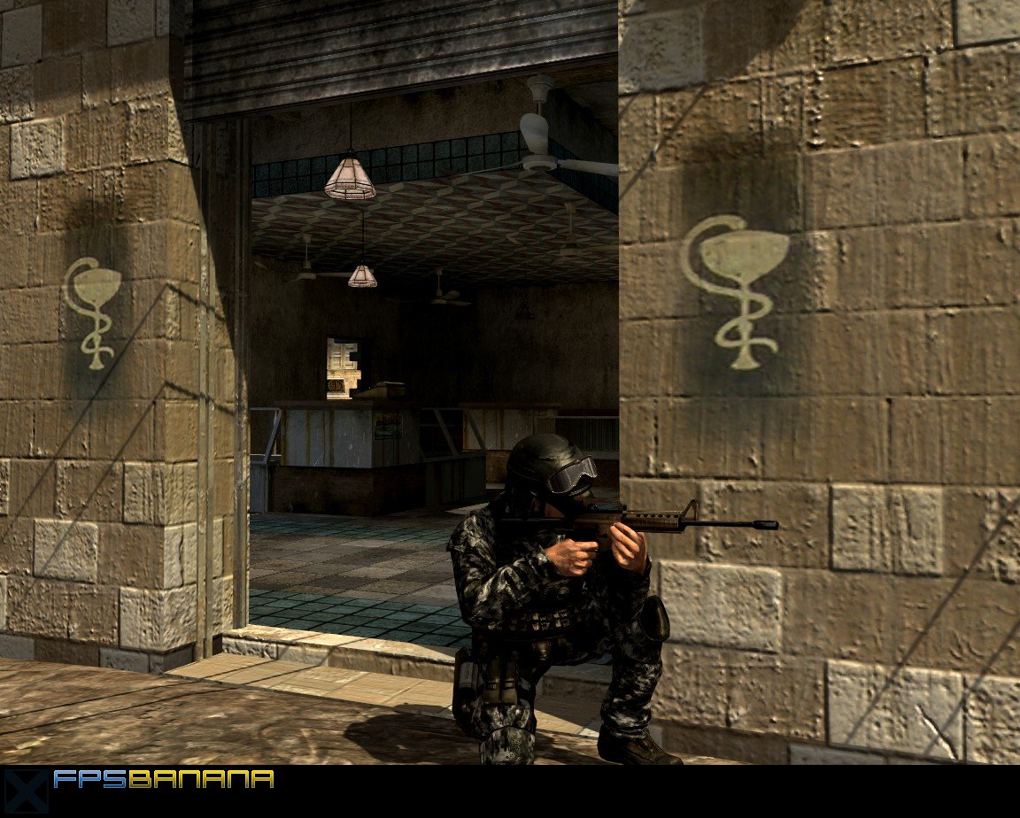 Marines Black Acupat MP Mod for Call of Duty 4: Modern Warfare | CoD4 Mods