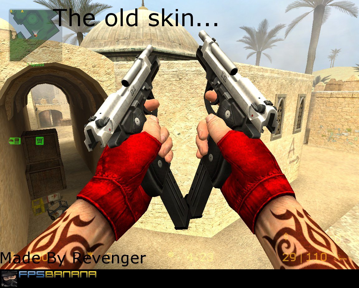 Badass Tatoo Hands v2 Mod for Counter-Strike: Source | CS:S Mods