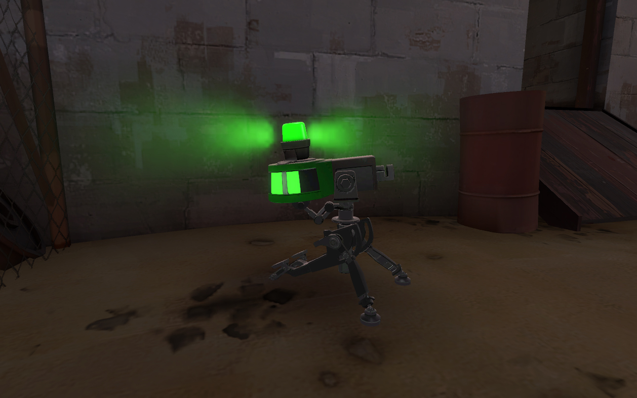 Animated Mini-Sentry (All 4 teams) Mod for Team Fortress 2 | TF2 Mods