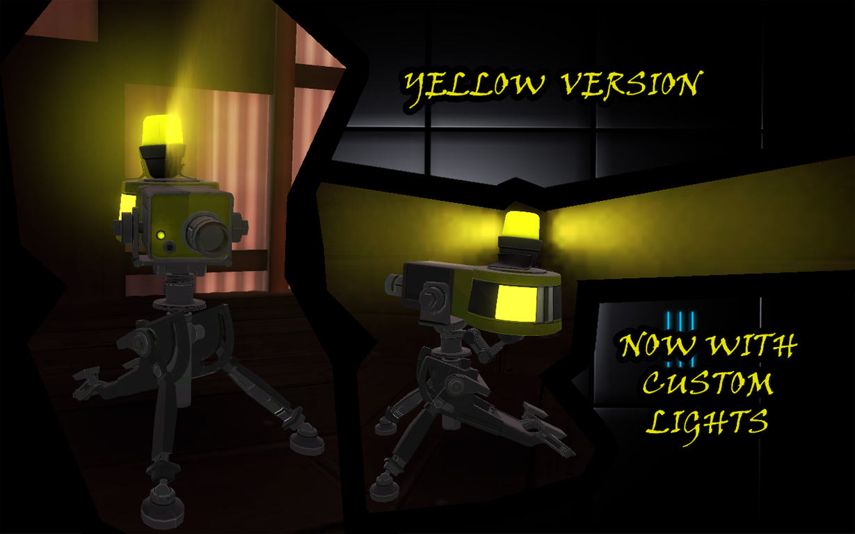 Animated Mini-Sentry (All 4 teams) Mod for Team Fortress 2 | TF2 Mods