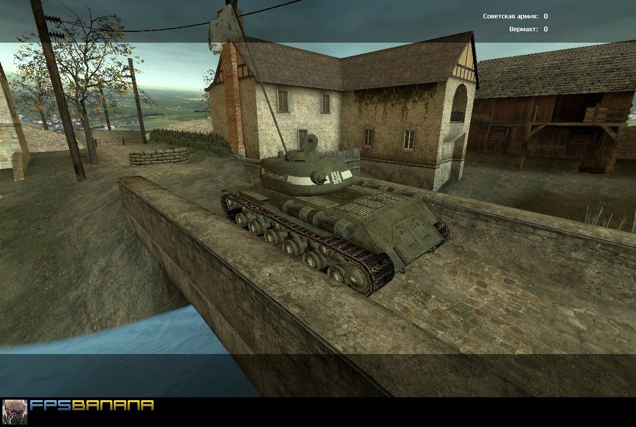 Soviet tank Is-2 (122) replace Sherman Mod for Day of Defeat: Source ...