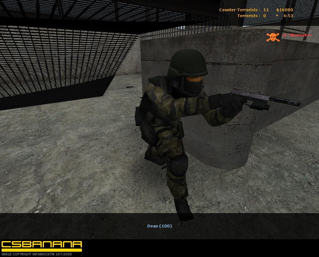 Snake Skin CT [Counter-Strike: Source] [Mods]
