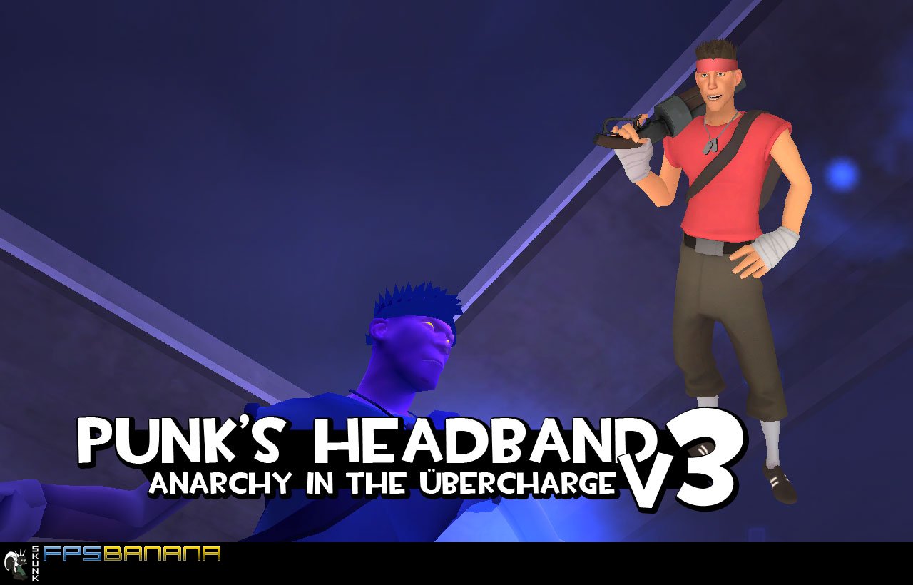Punk's Headband V3 [Team Fortress 2] [Mods]