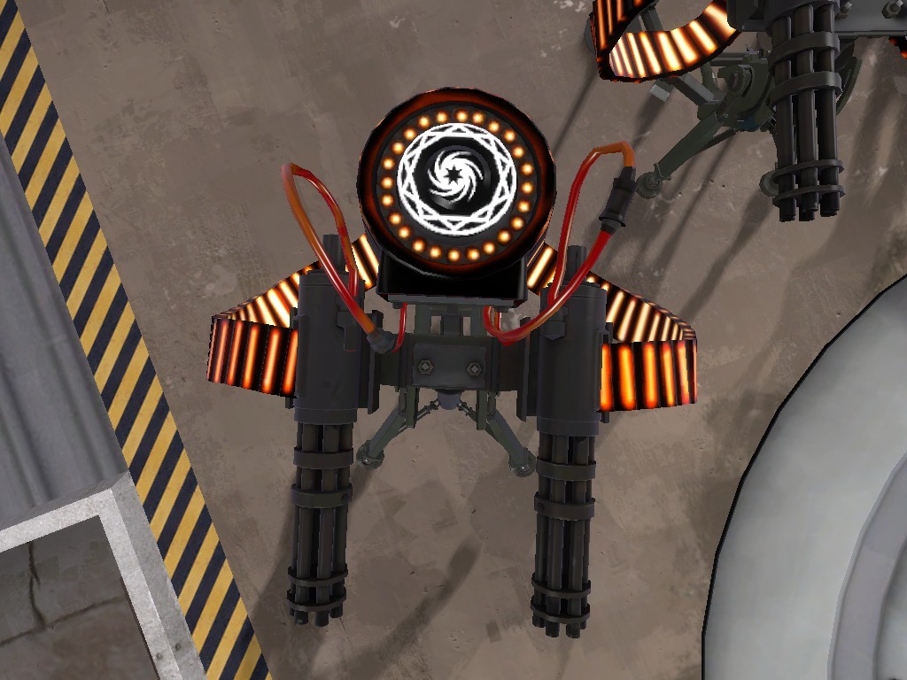 Red Symbolic Sentry Mod for Team Fortress 2 | TF2 Mods