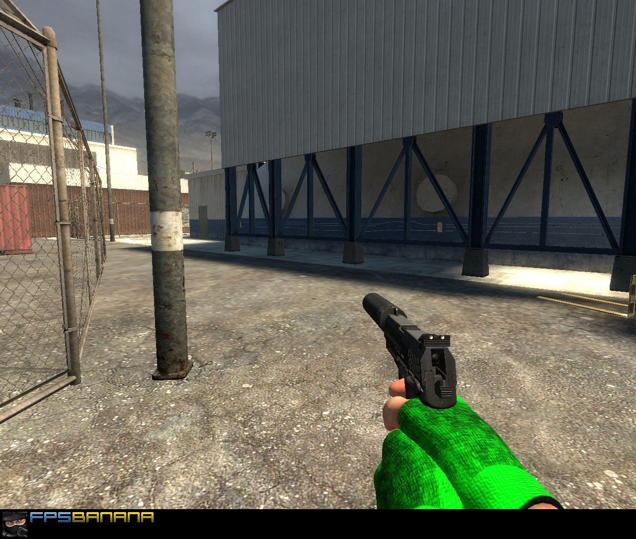 Green digital hands Mod for Counter-Strike: Source | CS:S Mods
