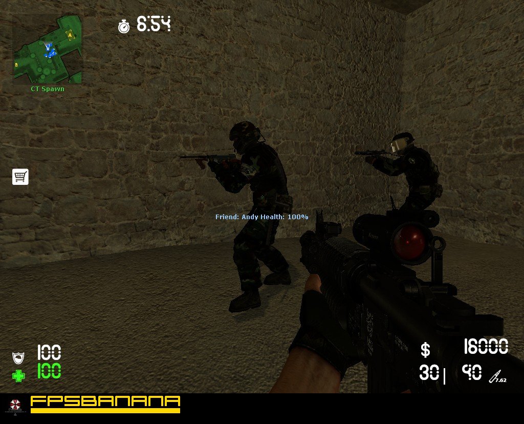 Woodland Camo GSG9 Mod for Counter-Strike: Source | CS:S Mods