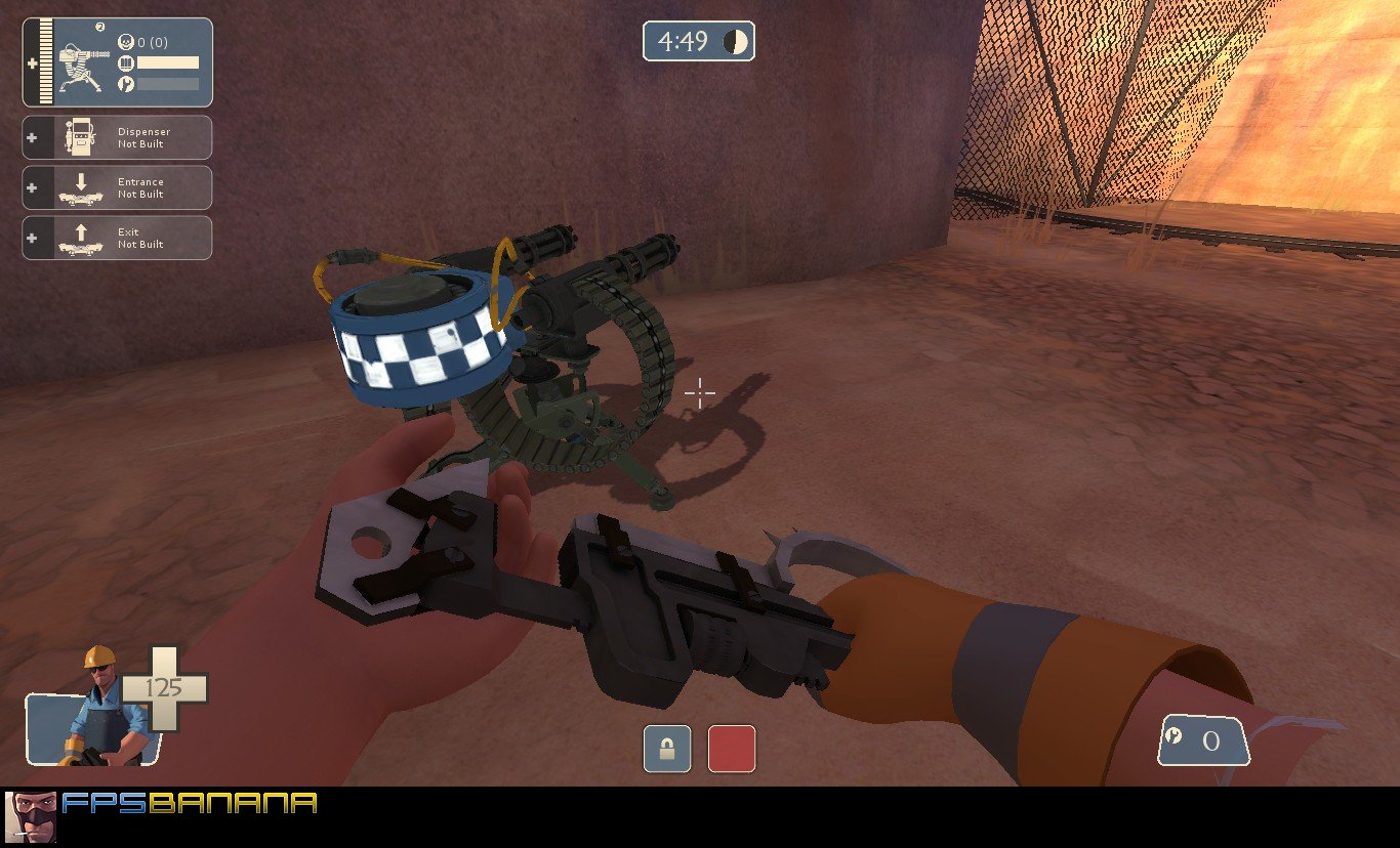 Mini and Regular Sentry Texture Swap Mod for Team Fortress 2 | TF2 Mods